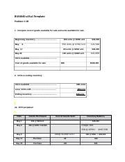 Unit 5 Assignment 1 Docx BUS4060 U05a1 Template Problem 5 3B 1