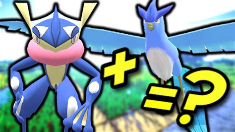 Greninja Articuno Pixelmon Fusions Minecraft Pixelmon Youtube