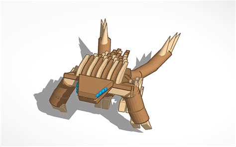 3d Design Shrike Thorn Kaiju Tinkercad
