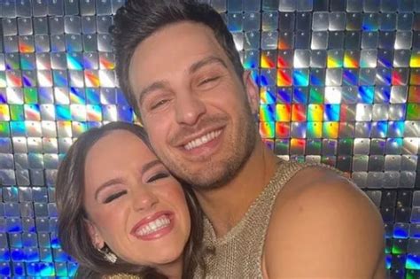 Bbc Strictly Come Dancings Ellie Leach Seen Cosying Up To Co Star That
