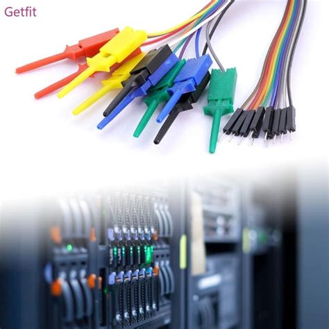 Getf 20 ซม 10 เข็ม Hook Clamp Probe เครื่องวิเคราะห์สายทดสอบตะกั่ว 5 สี Shopee Thailand