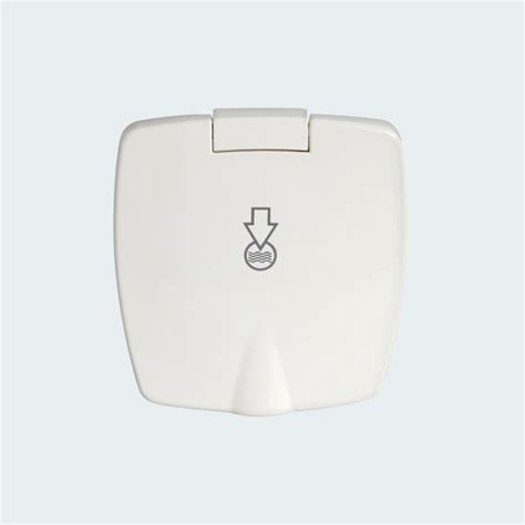 New Edge Recess Fit Water Pressure Reducer White Comar Marine