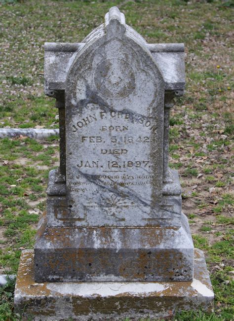 John Fletcher Crowson 1842 1897 Monumento Find A Grave