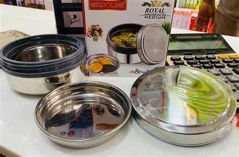 Stainless Steel Lunch Box At Rs 150piece Steel Lunch Box In Vasai