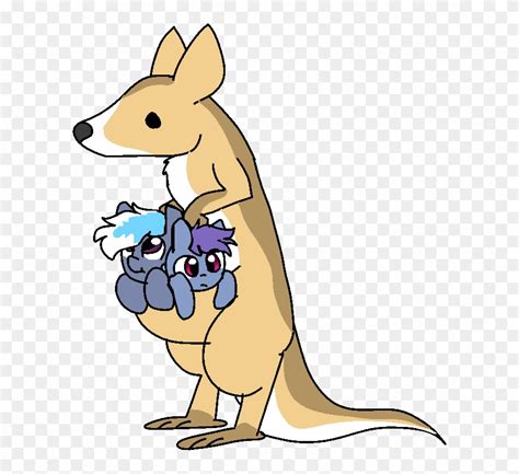 Nootaz Commission Cute Gay Kangaroo Male Noxydrip Clipart
