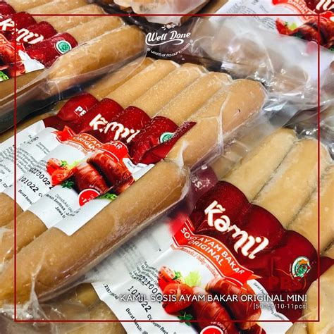 Jual Kamil Sosis Ayam Bakar Original Mini 500gr Shopee Indonesia