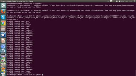 Tk Toolkit Couldn T Load File Usr Lib X86 64 Linux Gnu Magic Tcl