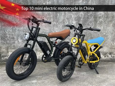 Top 10 Mini Electric Motorcycle In China The Best Lithium Ion Battery