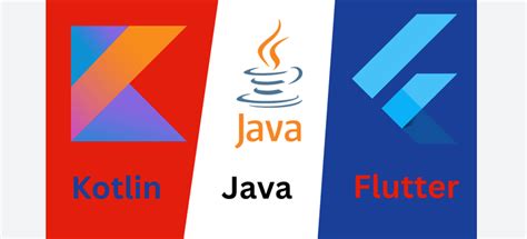 “flutter kotlin or java deciphering the best fit for your android