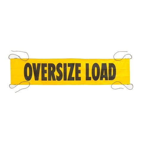 Oversized Load Banner Wide Load Banner For Oversized Trucking Haulin