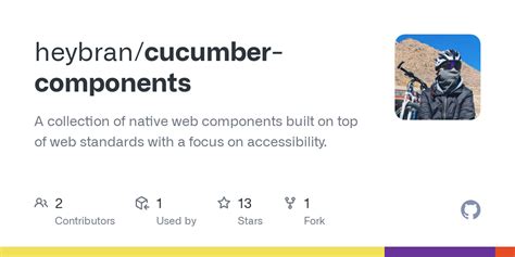 Github Heybrancucumber Components A Collection Of Native Web