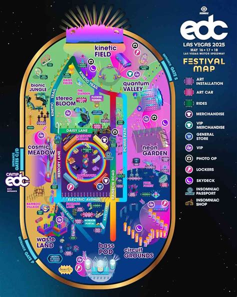 【持續更新】edc Las Vegas 2025將在5月登場！完整陣容、時間表、場地位置公開