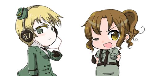 ヘタリア 【aph】黒い女の子たち3 ごがつのマンガ にょたりあ アリーチェ・ヴァルガス にょいつ Pixiv