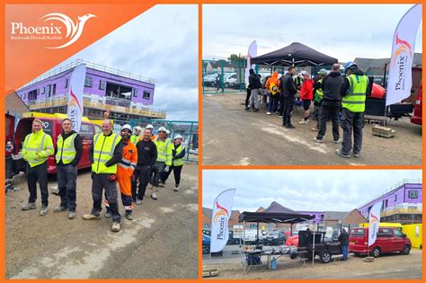 Phoenix Brickwork Sfs Scaffold A Successful Bbq On Site At