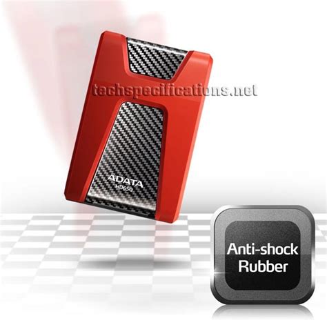 Adata HD External Hard Drive Technical Specifications