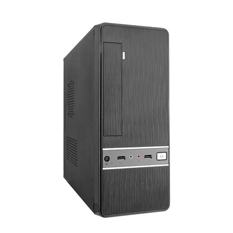 Atx With Power Supply Fan Plexiglass Horizontal Cpu Cabinet Computer