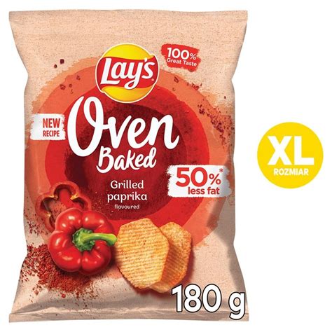 Lays Oven Baked Pieczone Formowane Chipsy Ziemniaczane O Smaku