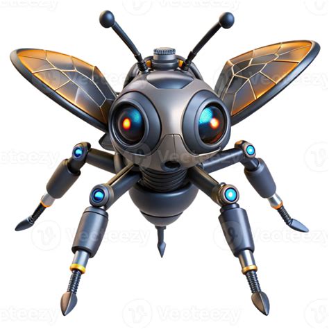 Splendid Bold Rustic Concept Art Style Isolated Cutout Of A Hyper Detailed Cyberpunk Robotic