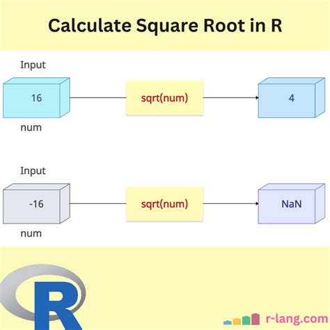 Sqrt Function Calculate Square Root In R