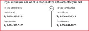 CRA Security Code Notification Email Delivery NetworkBuildz
