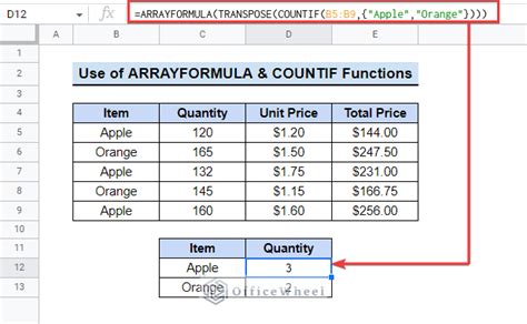How To Use ARRAYFORMULA In Google Sheets Examples
