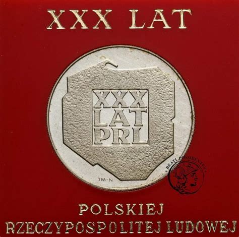 Polska Prl 200 Złotych Xxx Lat Prl St L Archiwumniemczykpl