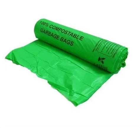 Plain Green Plastic Garbage Bag Biodegradable At Best Price In Mumbai Id 2853737535088
