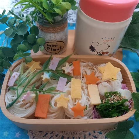 七夕そうめん弁当〖麺弁当〗 とまとママのおいしいごはんとお弁当