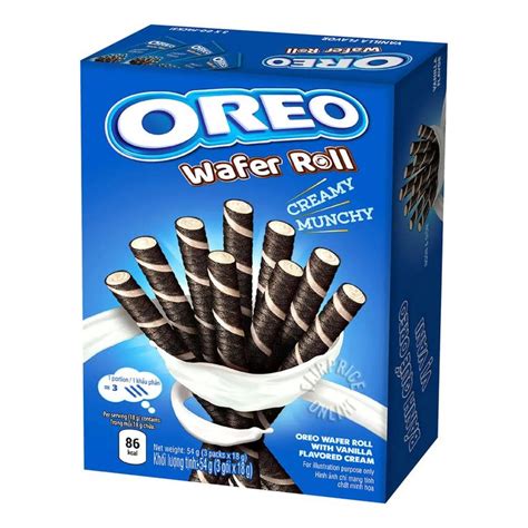 Oreo Wafer Roll Vanilla Oreo Wafers Oreo Flavors Oreo