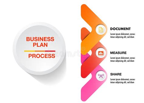 3 Colors Step Infographic Template Stock Illustration Illustration Of Design Data 314189506