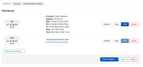 Unsupported Protocol Type Dhcpv6client Installing And Using Openwrt