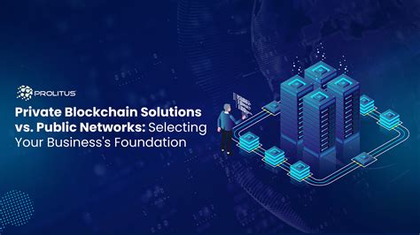 Private Blockchain Solutions Vs Public Networks Selecting Your