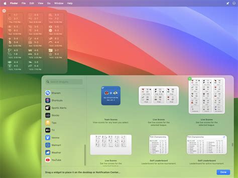 MacOS Sonoma IPhone Widgets On The Mac And Mac Widgets On The Desktop