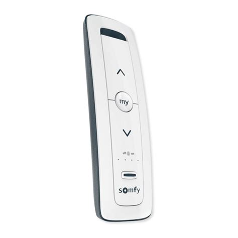 Somfy Situo 5 Iorts Instructions Pdf Download Manualslib