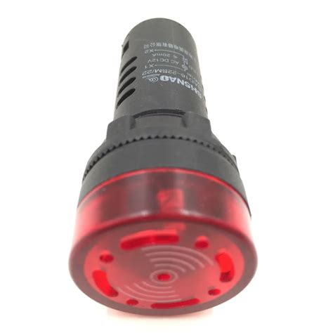 AD SM AC V Mm Flash Light Red LED Active Buzzer Beep Indicator In Indicator Lights From