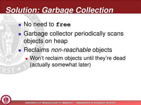Ppt Quantifying The Performance Of Garbage Collection Vs Explicit Memory Management