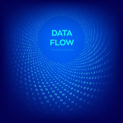 20 Abstract Dataflow Stock Illustrations Royalty Free Vector Graphics