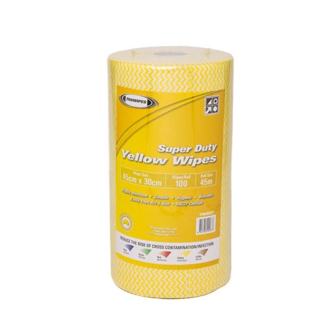 Multipurpose Super Duty Perforated Yellow Roll 30cm X 45cm Trugrade