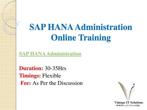 PPT SAP HANA PPT Material PowerPoint Presentation Free Download ID