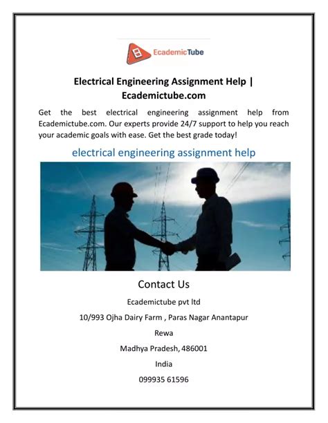 Ppt Electrical Engineering Assignment Help Ecademictube