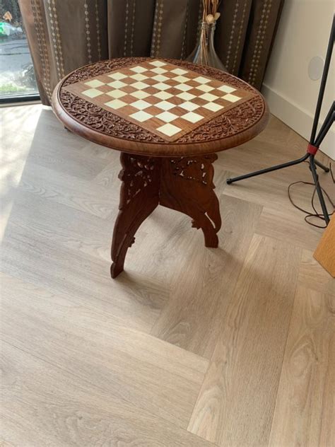 Chess Table 1 Bone Wood Catawiki