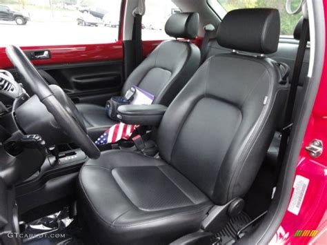 Black Interior 2008 Volkswagen New Beetle Se Coupe Photo 72730364