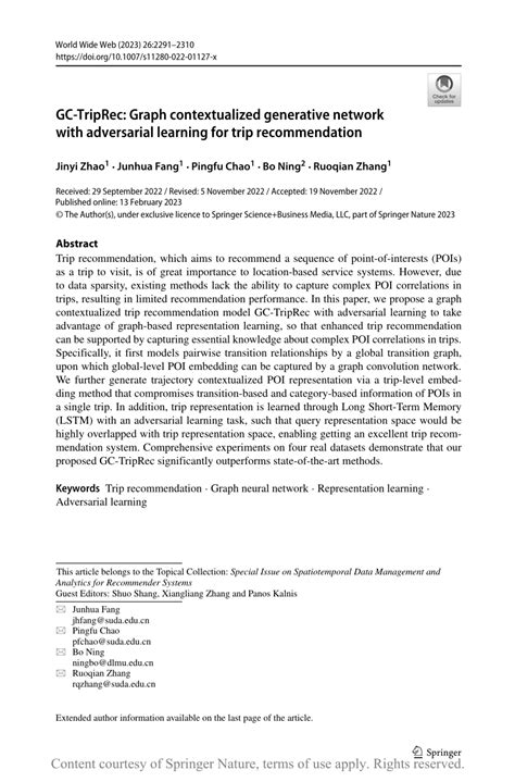 Gc Triprec Graph Contextualized Generative Network With Adversarial