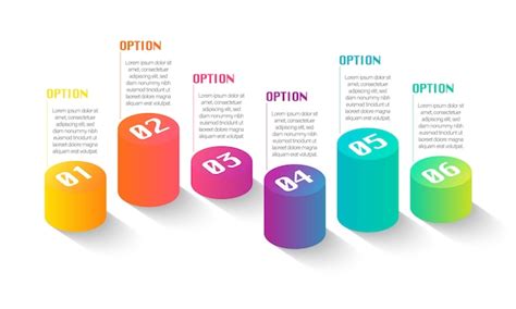 Premium Vector Creative Infographic With 6 Options With Texts