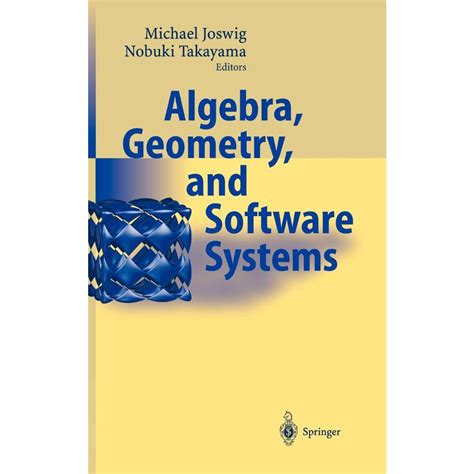 Algebra Geometry And Software Systems Submarino
