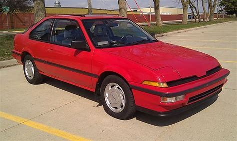 find used 1988 acura integra ls red coupe 92k honda 86 87 89 90 91 93