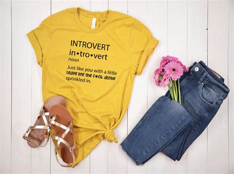 Introvert Definition Introvert Svg Cricut Svg Silhouette Dxf