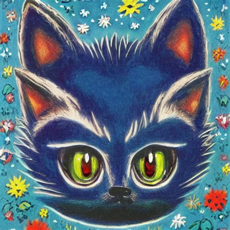 Krea Ai Sonic The Hedgehog As Imagined By Louis Wain