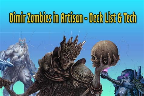 Dimir Zombies 2021 Magic The Gathering Artisan Deck — Kingbedhead