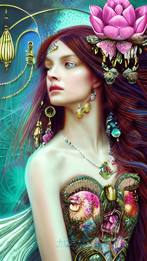 Beautiful Princess Portrait Graphic · Creative Fabrica